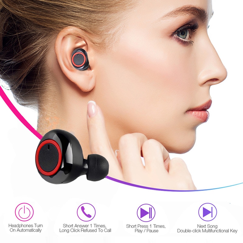 هندزفری بلوتوثی تاچ کنترل Y50 Earbuds TWS Earphone Bluetooth 5.0