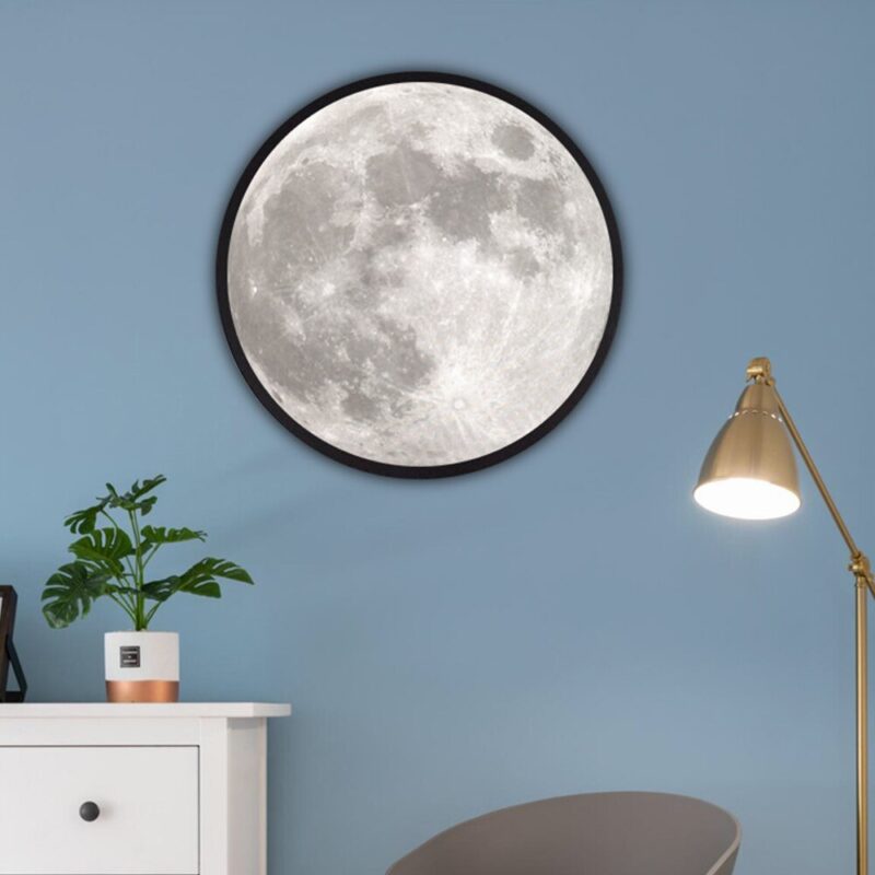 آینه و ماه سه بعدی LED Mirror Moon - ترکیه متال شاپ